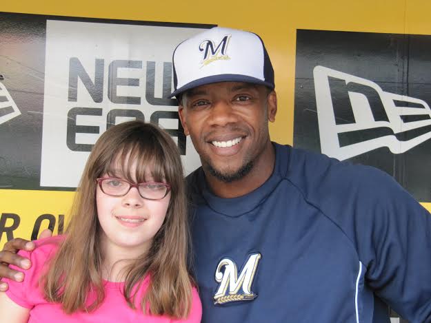 MLB Reports “Junior Reporter” Haley Smilow Interviews Rickie Weeks ...